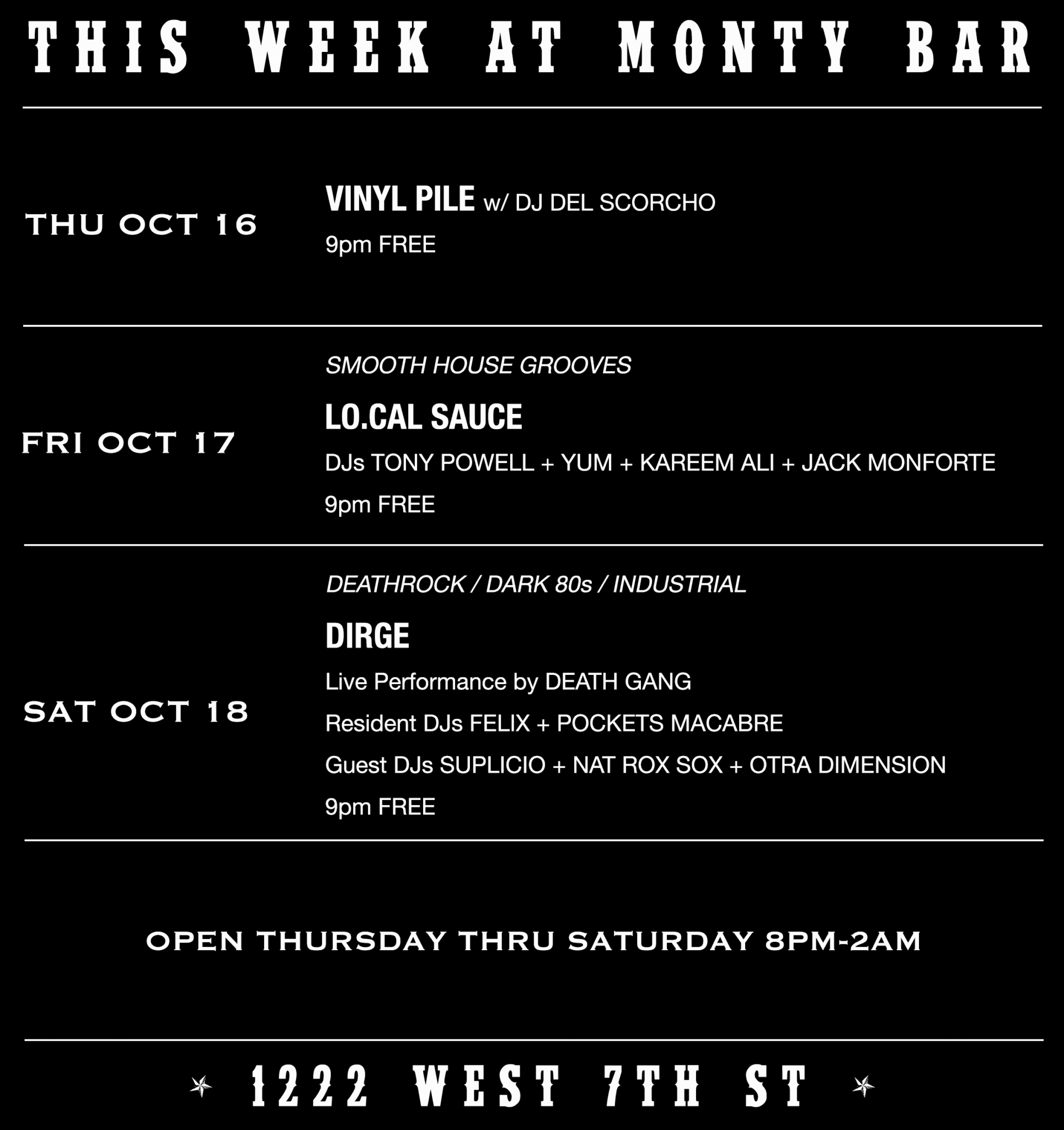 Monty Bar Los Angeles